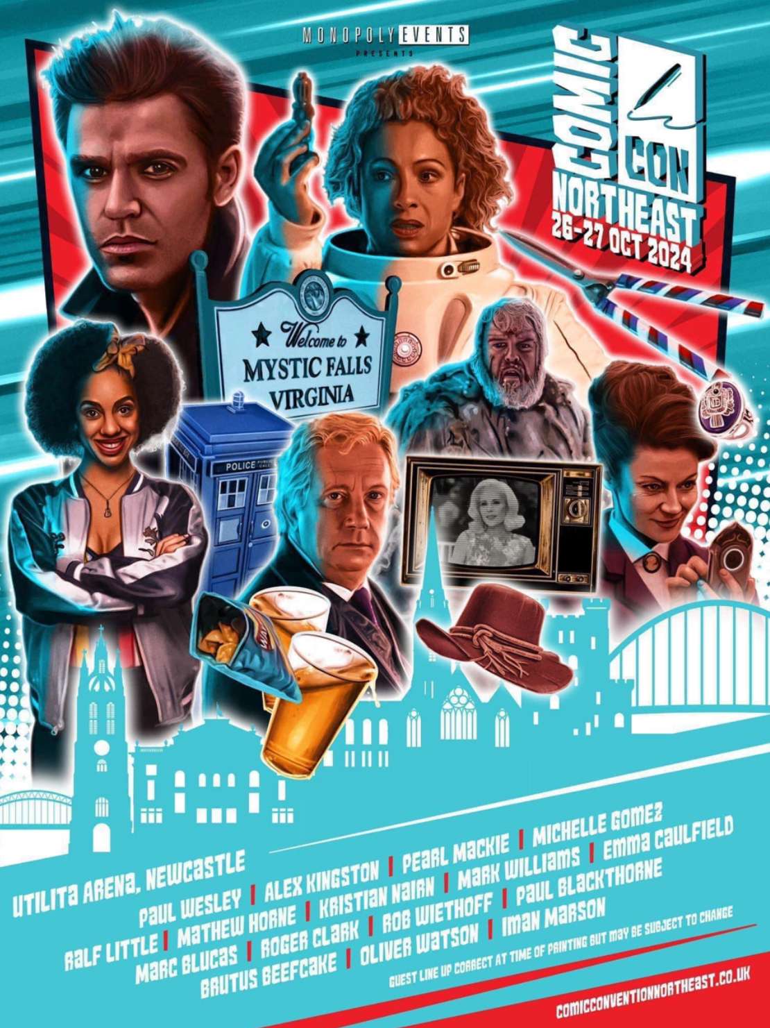 COMIC CON RETURNS NEXT WEEKEND TO UTILITA ARENA NEWCASTLE!