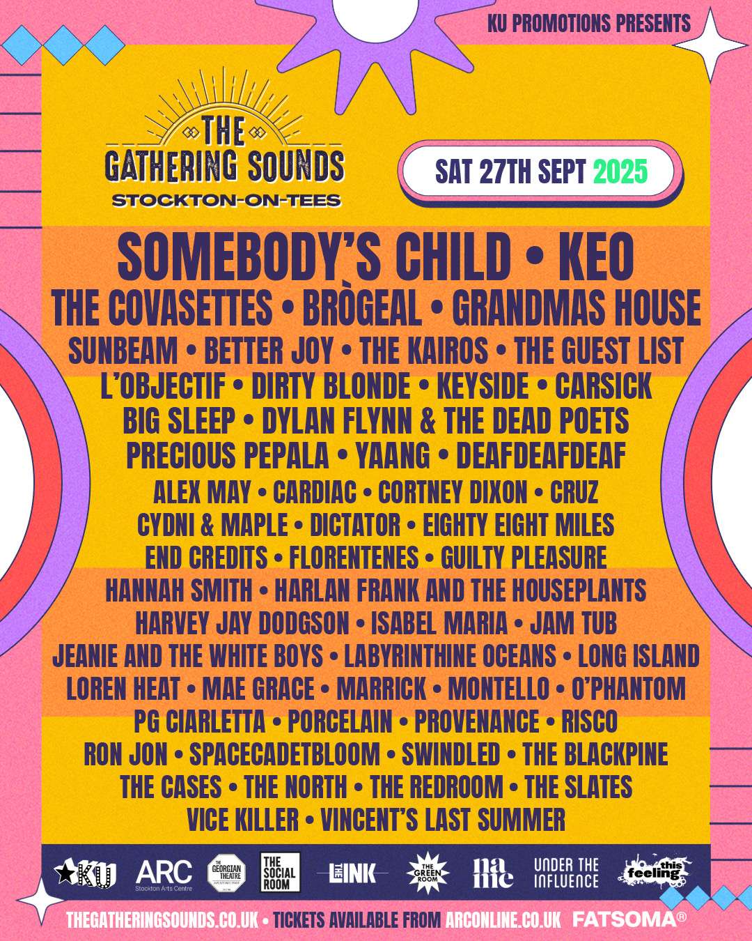 Teesside’s The Gathering Sounds Reveals Full Line-Up for 2025 | Newcastle